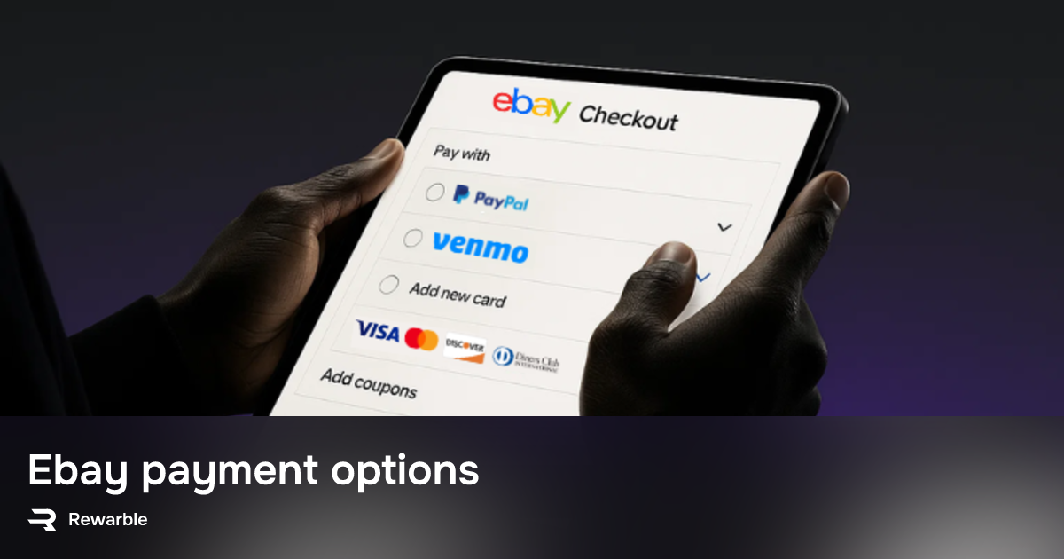 eBay payment options | Accepted methods in 2025