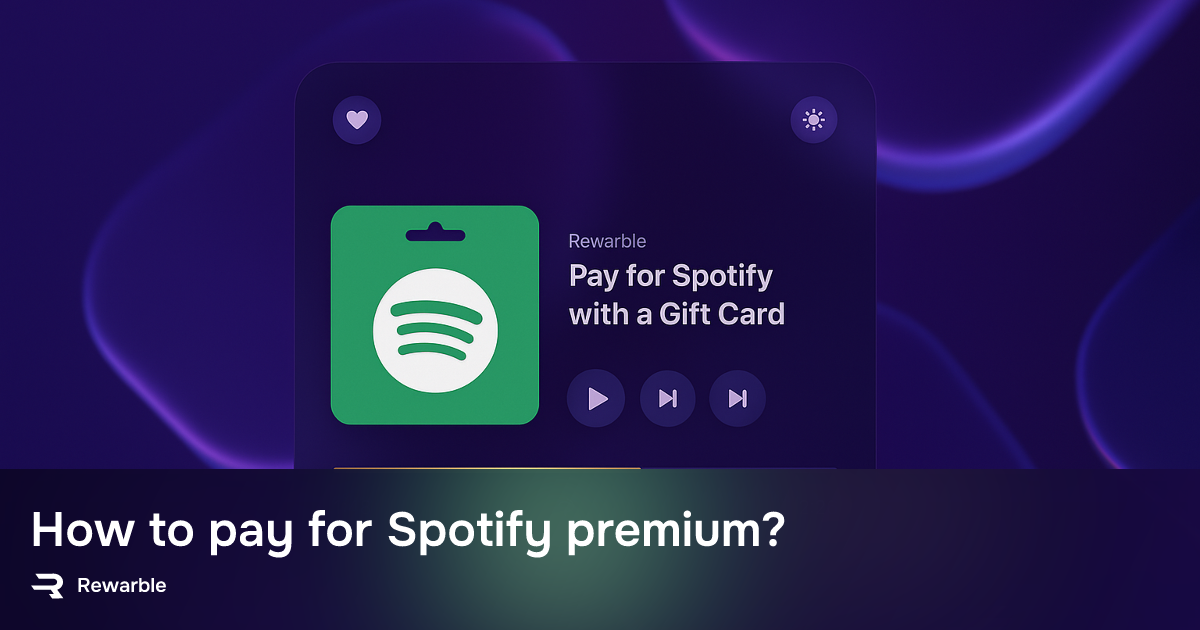 How to pay for Spotify premium? | Payment methods