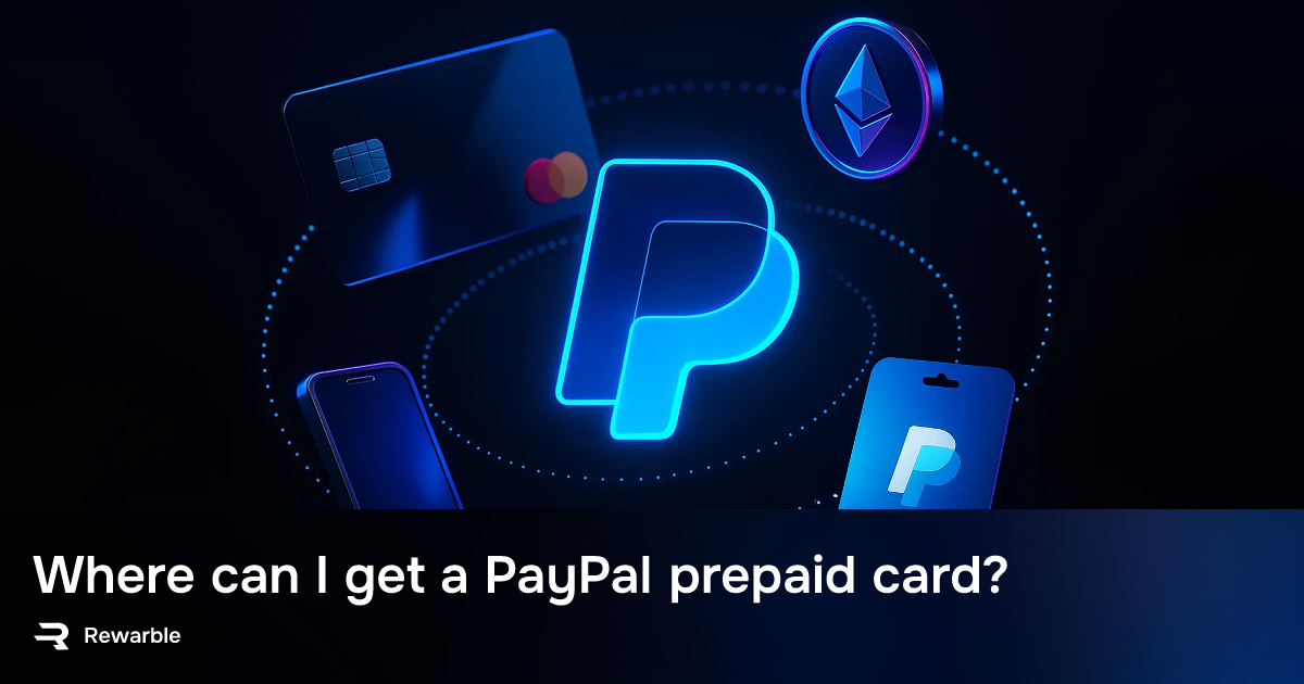 Where can I get a PayPal prepaid card? | Instant solutions